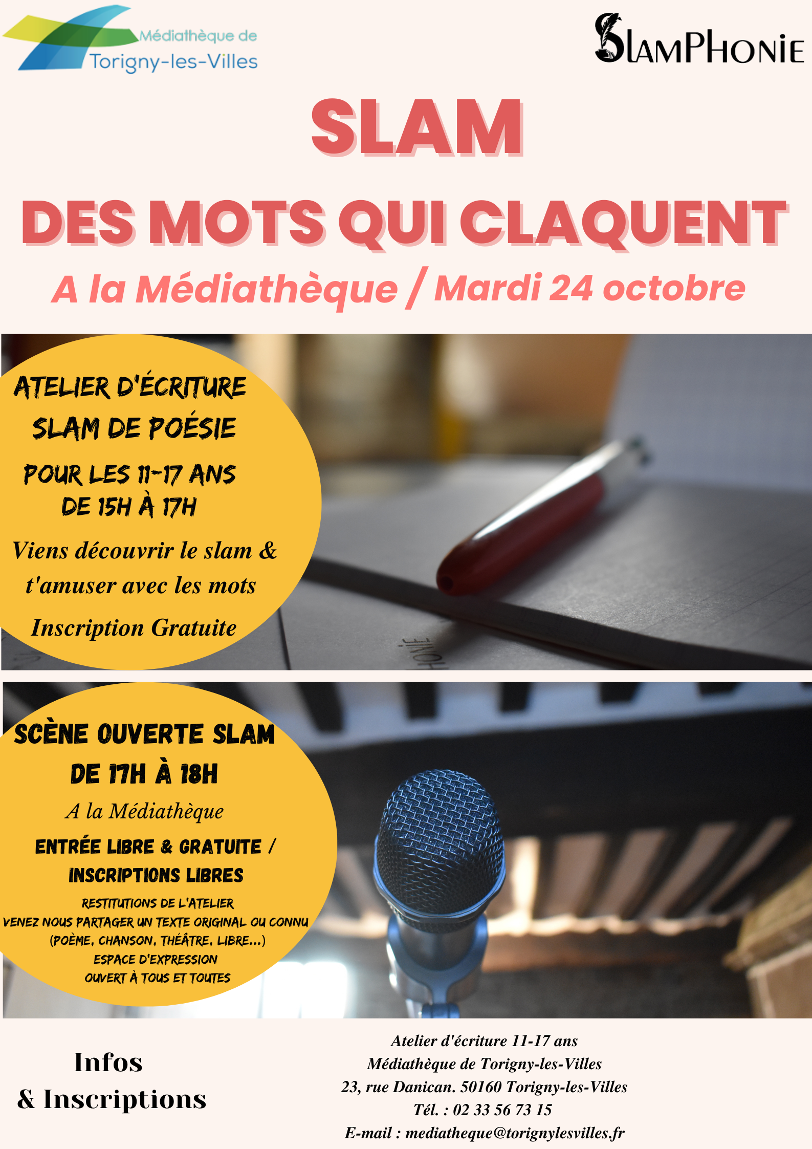 Slam, des mots qui claquent - Collège Albert Camus
